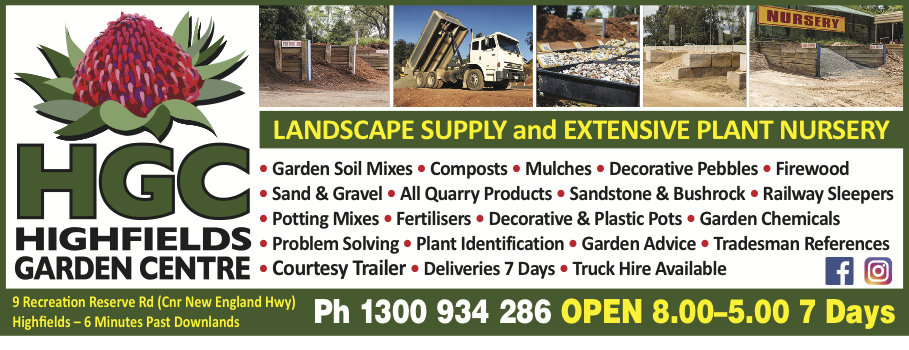 HIGHFIELDS GARDEN CENTRE in Highfields | Landscape Supplies | Localsearch